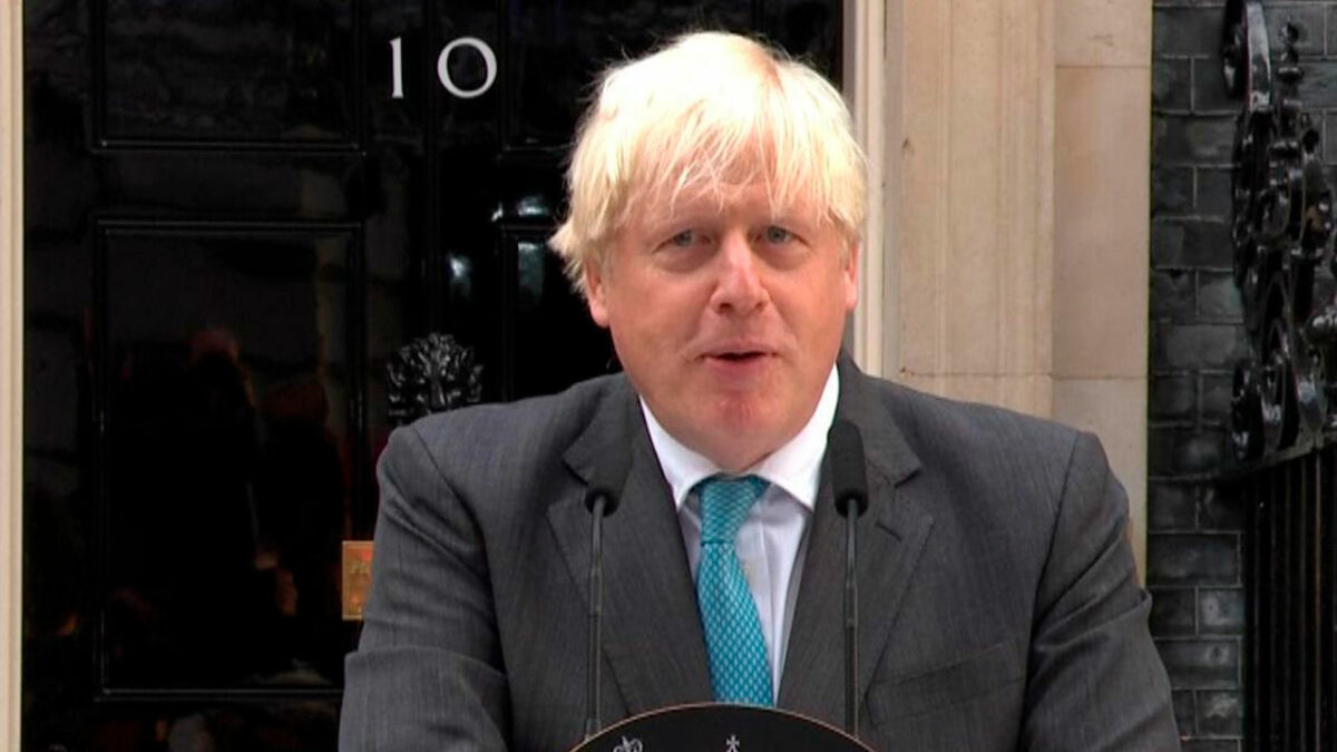 Boris Johnson Da Su último Discurso Como Primer Ministro De Uk