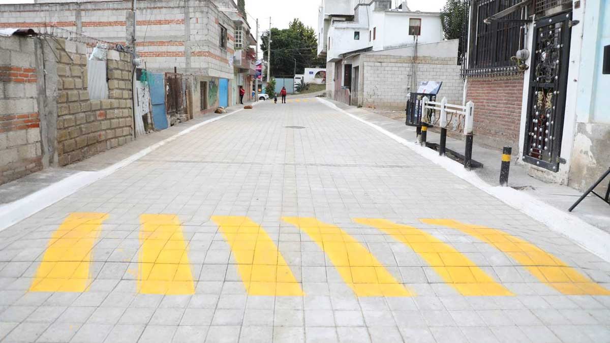 Entregan tres nuevas calles pavimentadas en Puebla capital » Oronoticias